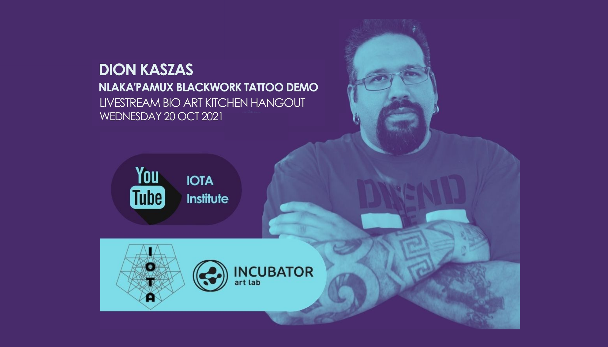 Bio Art Kitchen Hangout with Dion Kaszas – INCUBATOR art lab